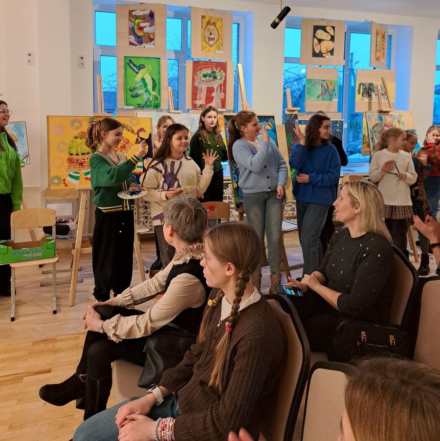 Muzikos ir dailės mokyklų projektas – K. Sen-Sanso siuita „Žvėrių ...